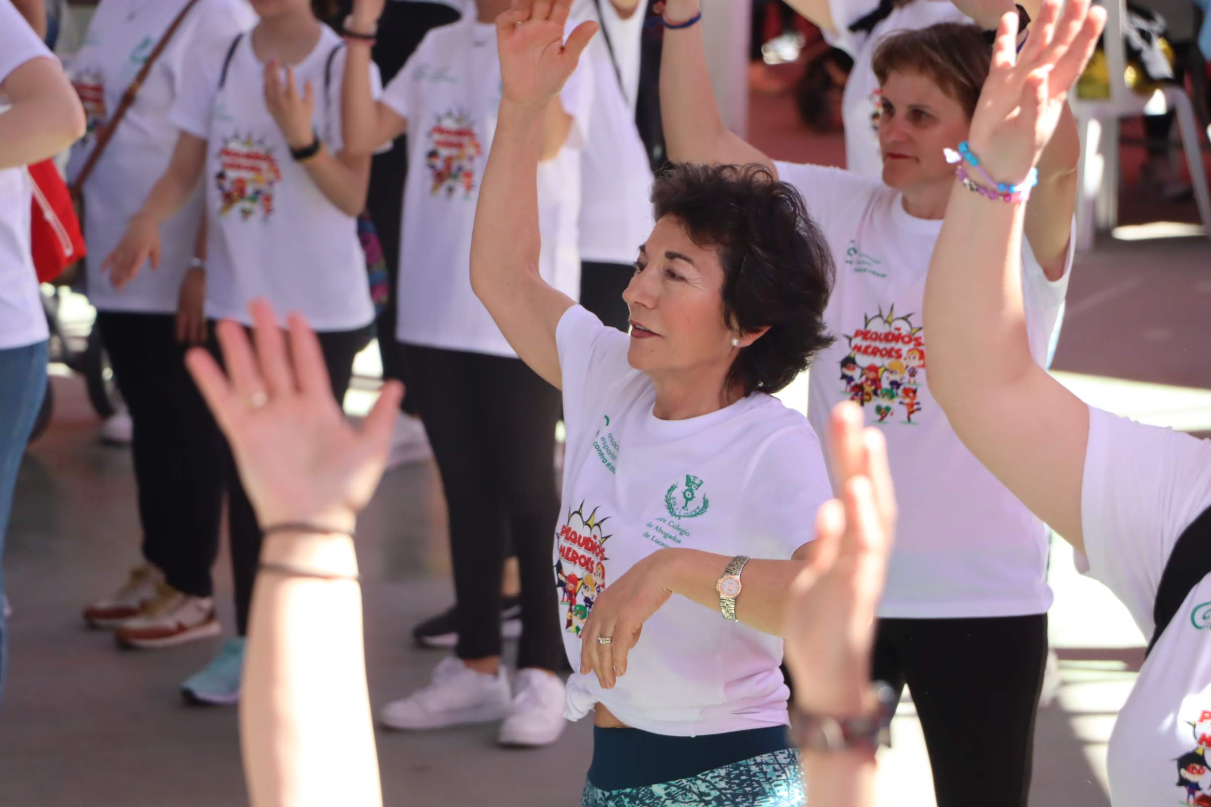 GALERÍA: Las imágenes de la I Marcha-Zumba Solidaria contra el cáncer infantil celebrada esta ...