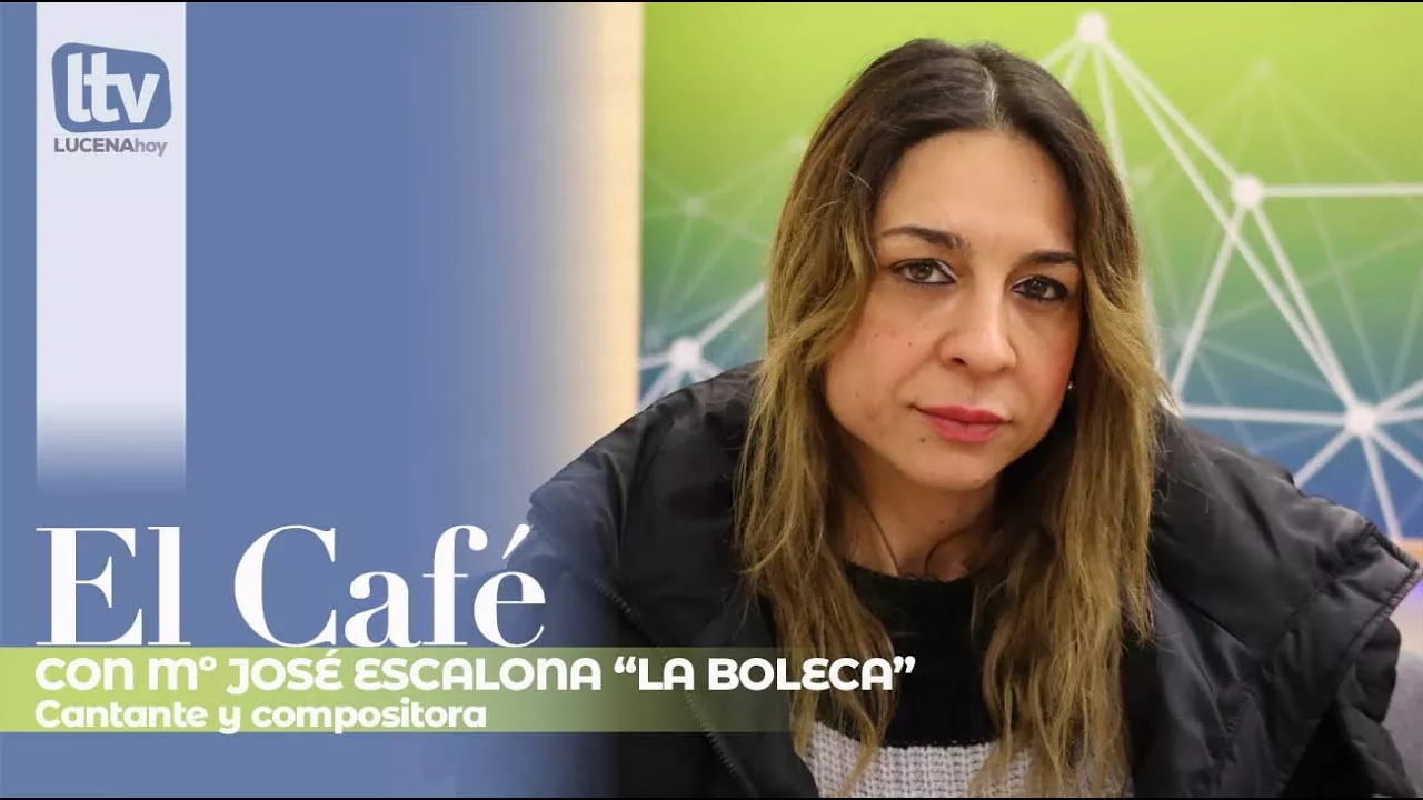 VÍDEO / EL CAFÉ: Hoy hablamos con la cantante lucentina María José ...