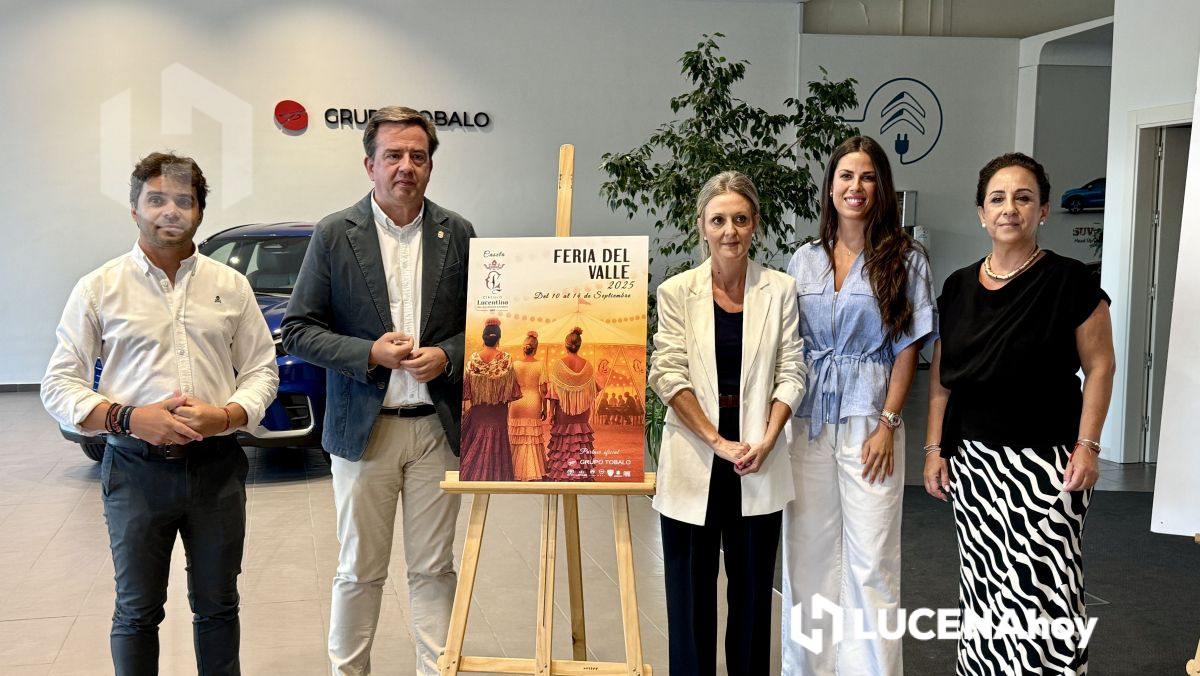 El Círculo Lucentino presenta su cartel de Feria en la sede de Grupo Tobalo