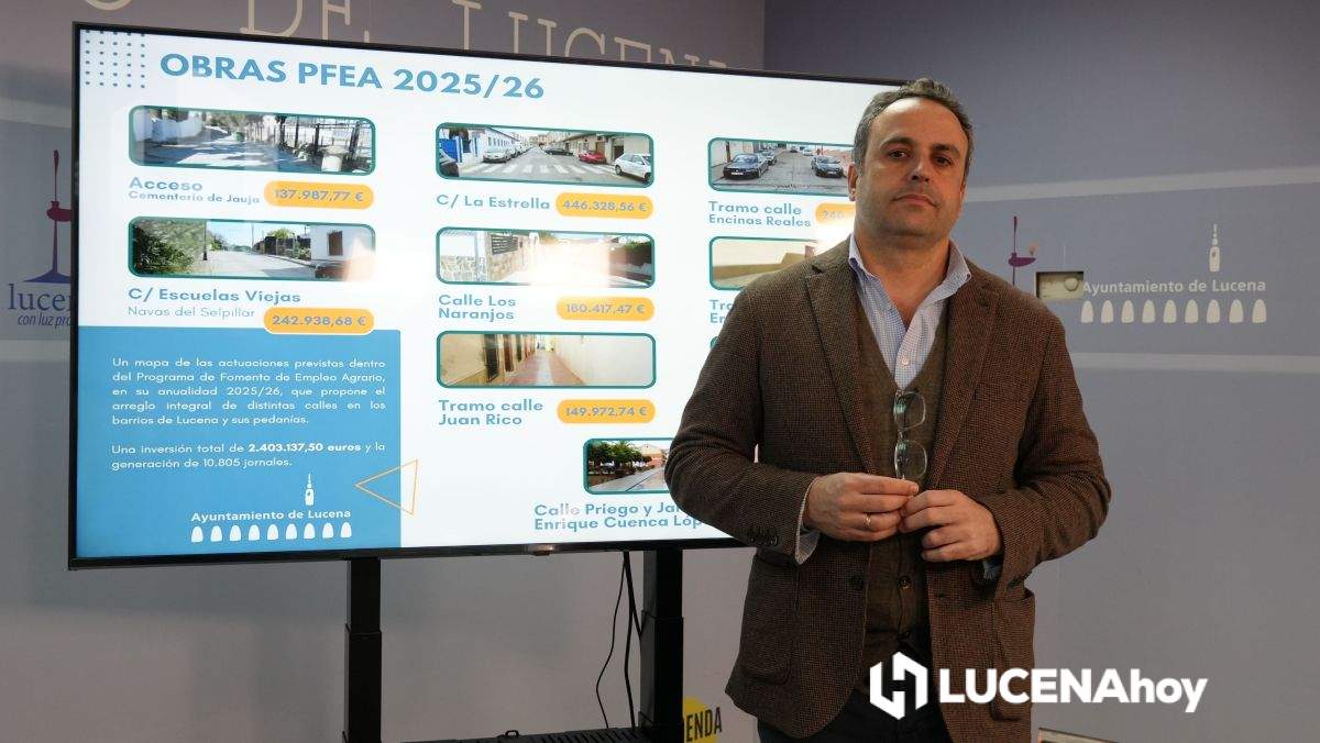 El nuevo paquete de obras PFEA incluye nueve actuaciones con una ...